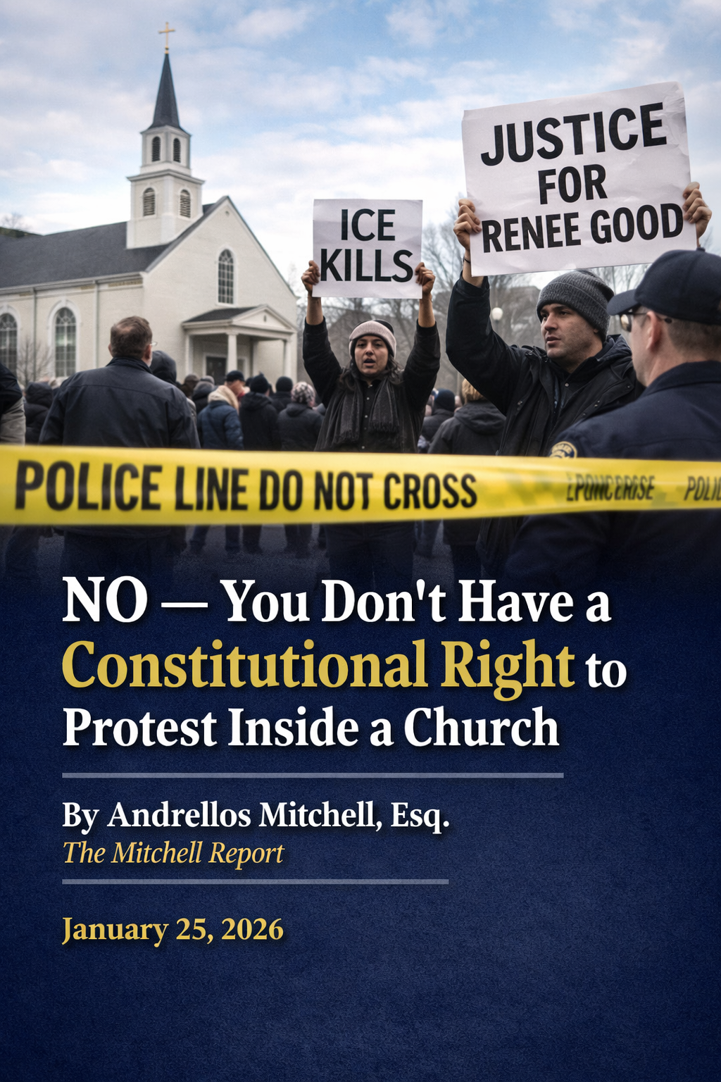 The First Amendment Is Not a License to Storm a Church | by Andrellos ...