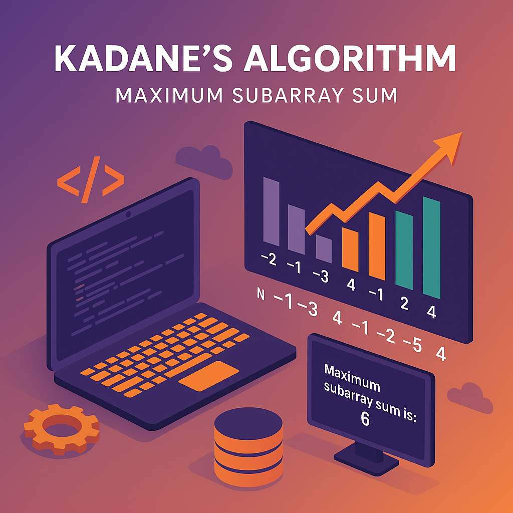 Kadane’s Algorithm: Maximum Subarray Sum (with Subarray Printed) | by DOYEL MISHRA | Aug, 2025 ...