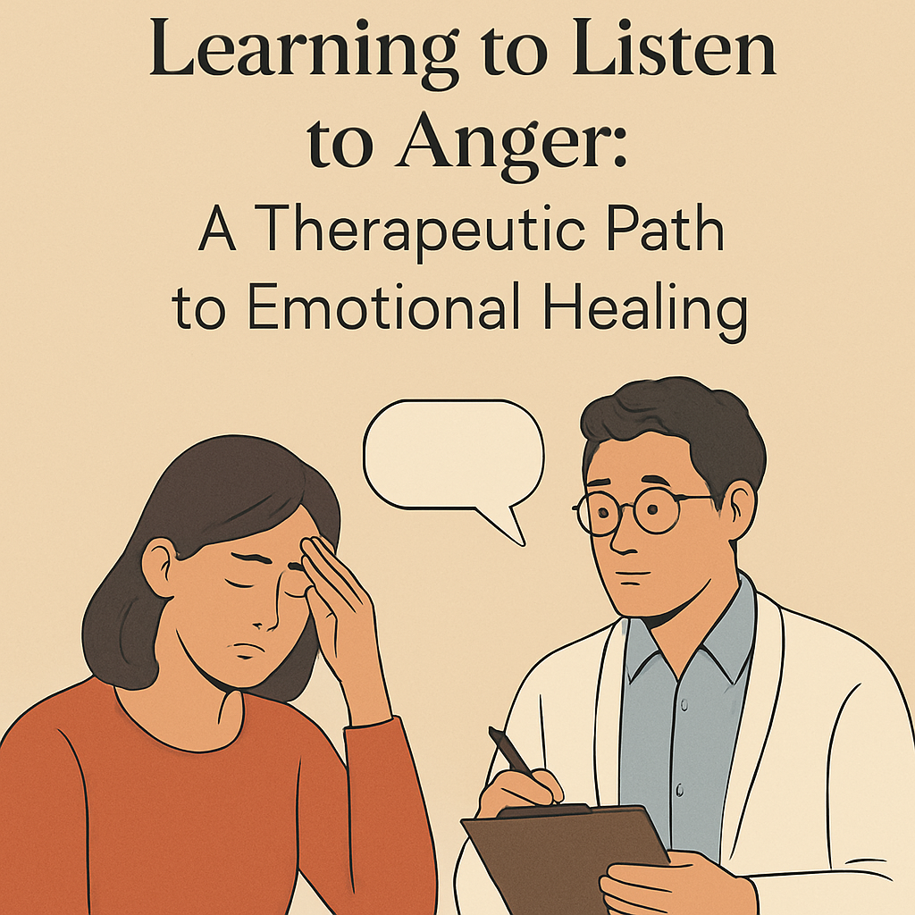 Learning to Listen to Anger: A Therapeutic Path to Emotional Healing ...