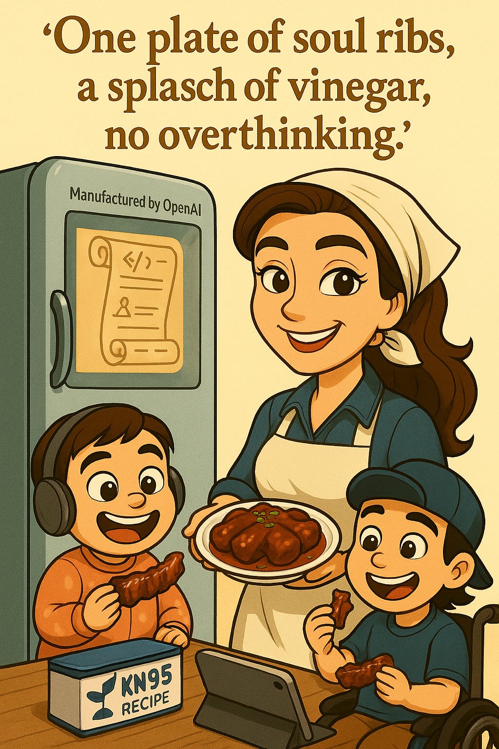 CJ Project｜Super Fridge v2.0｜The Soul Ribs Recipe That Taught Me AI ...