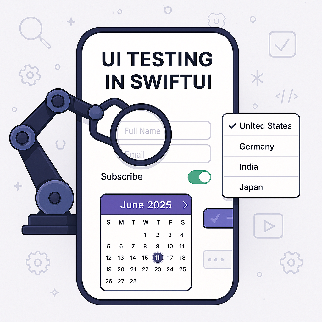 Ui Testing A Swiftui Form Textfields Datepicker Toggles And 2885