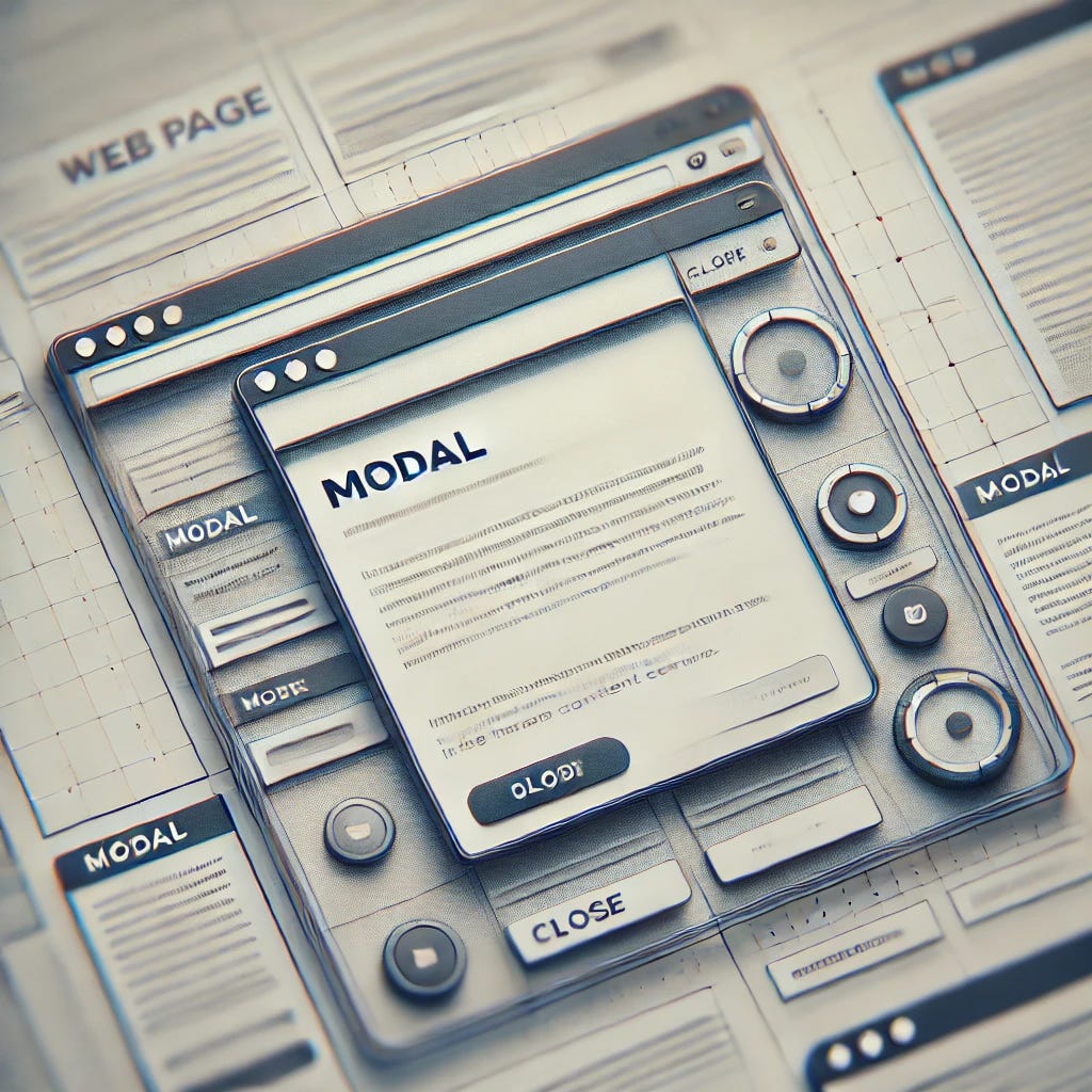 Can you open modal in some specific part of web page? | by Piyush ...