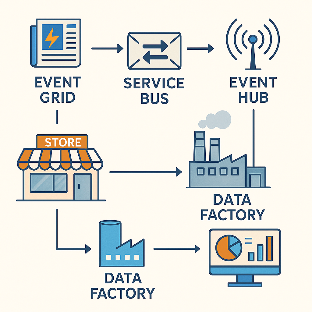 Azure Event Grid, Service Bus, Data Grid, and Data Factory — Making ...