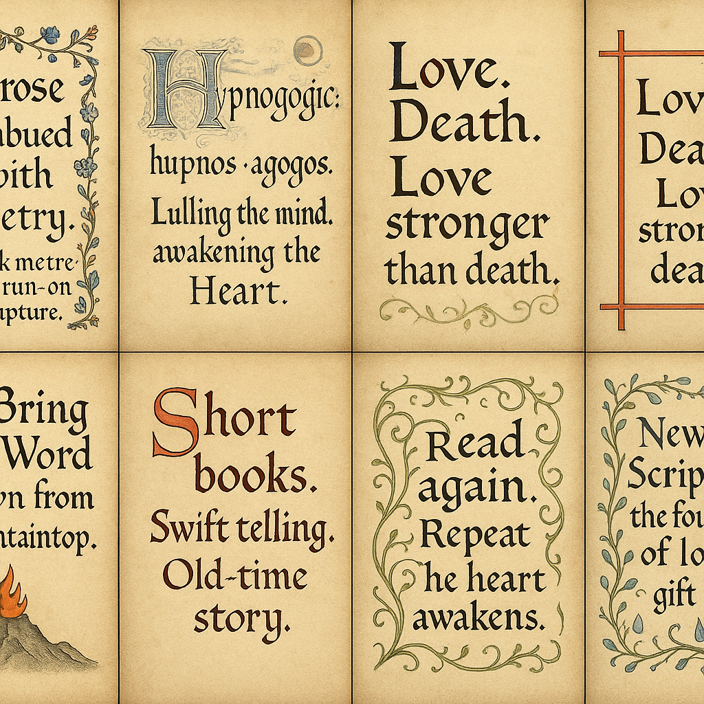 Hypnogogic (Hyp) Prose. 8 tenets for the rhetorical engine of… | by P ...
