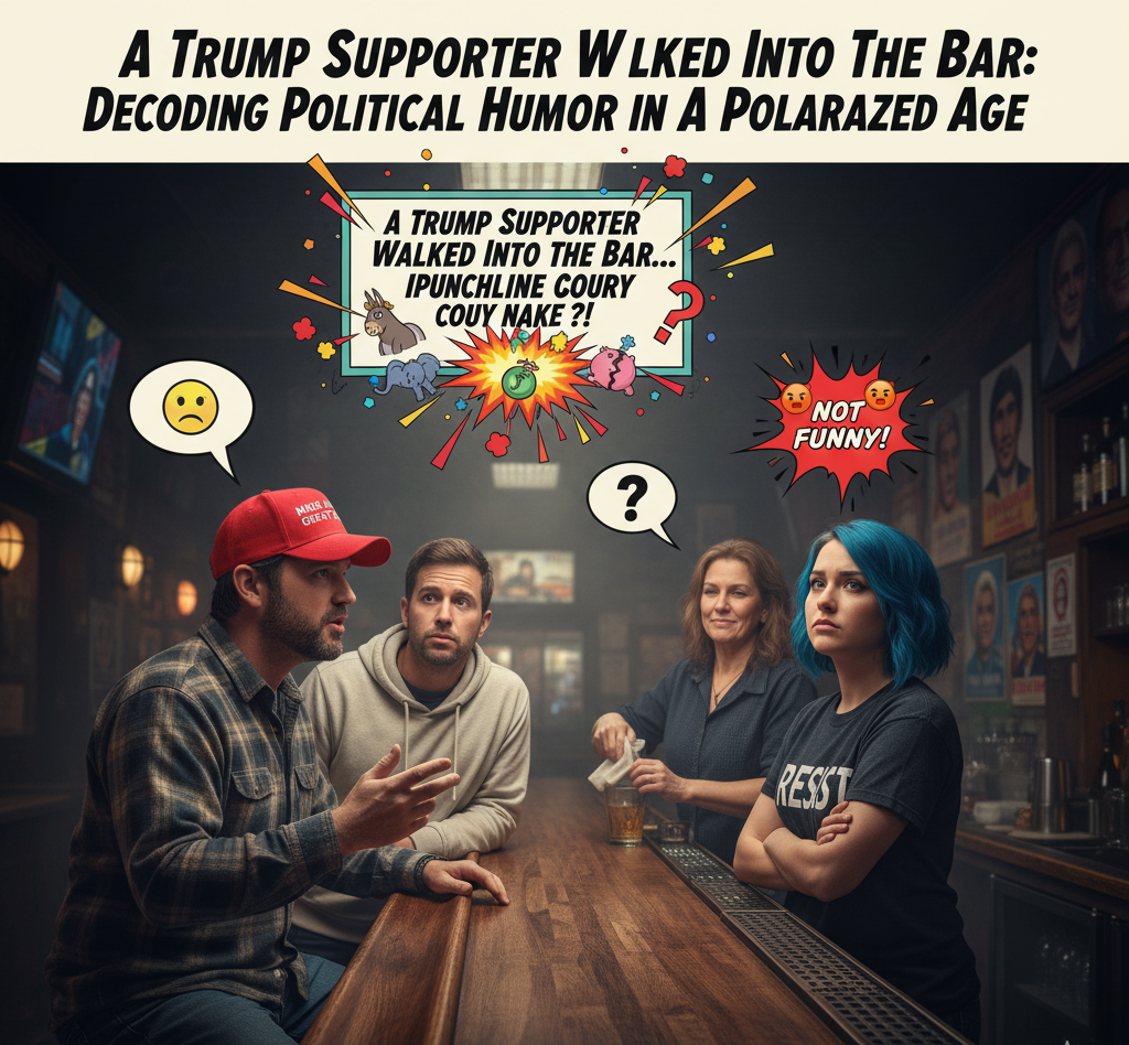 A Trump Supporter Walked Into the Bar: Decoding Political Humor in a ...
