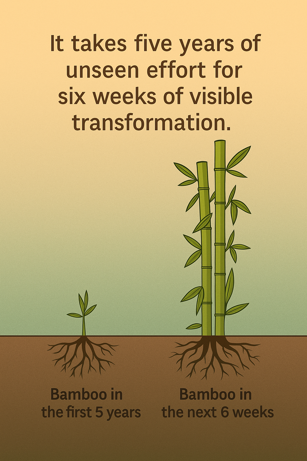 Growth You Can’t See Is Still Growth-The Bamboo Lesson We All Forget ...