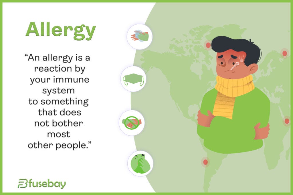 What is an Allergy?. An allergy occurs when a person’s… | by Fusebay ...