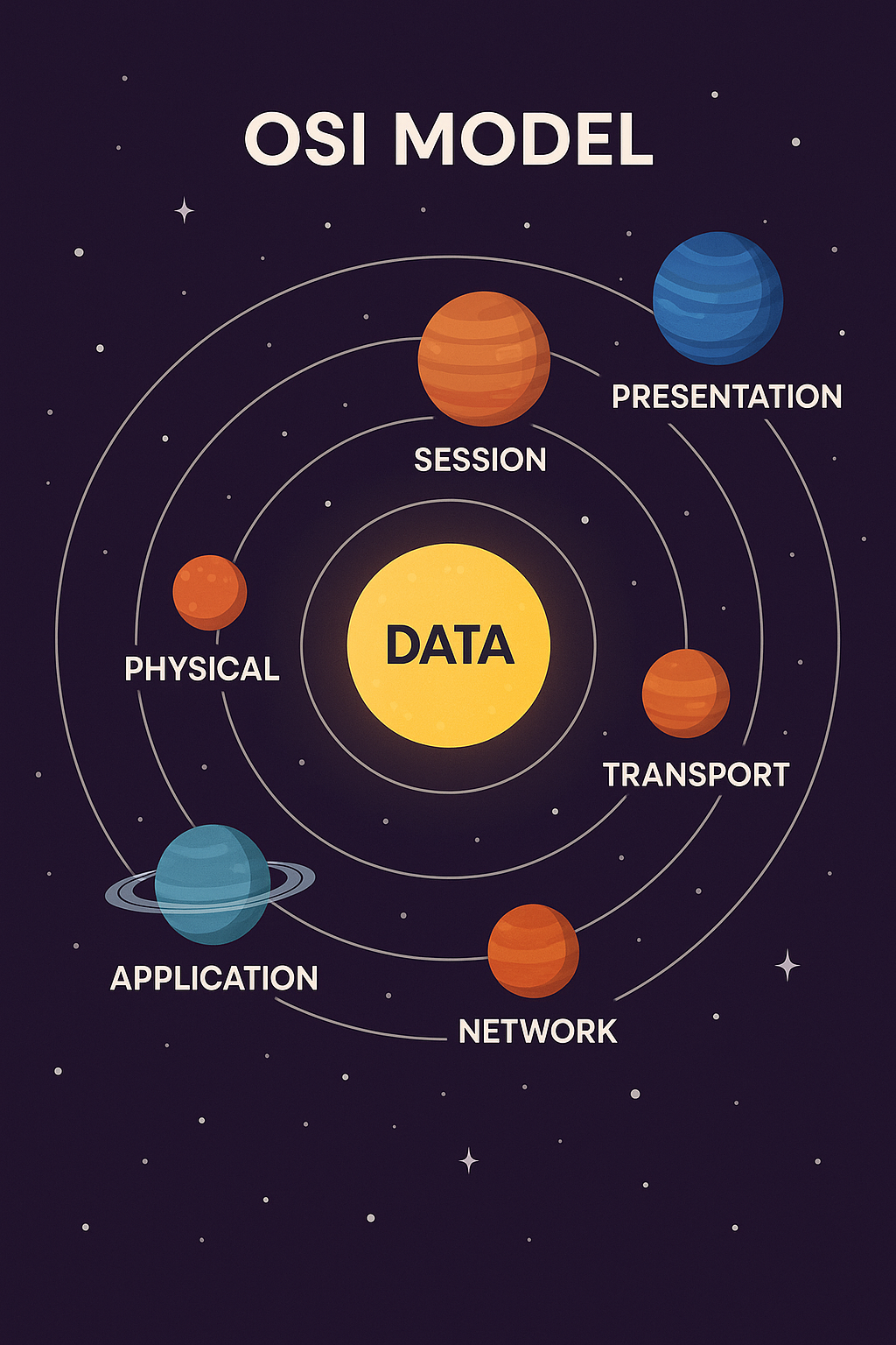🌌🌳Networking Demystified: OSI from Space to Trees | by Tilakraj Gandhi ...