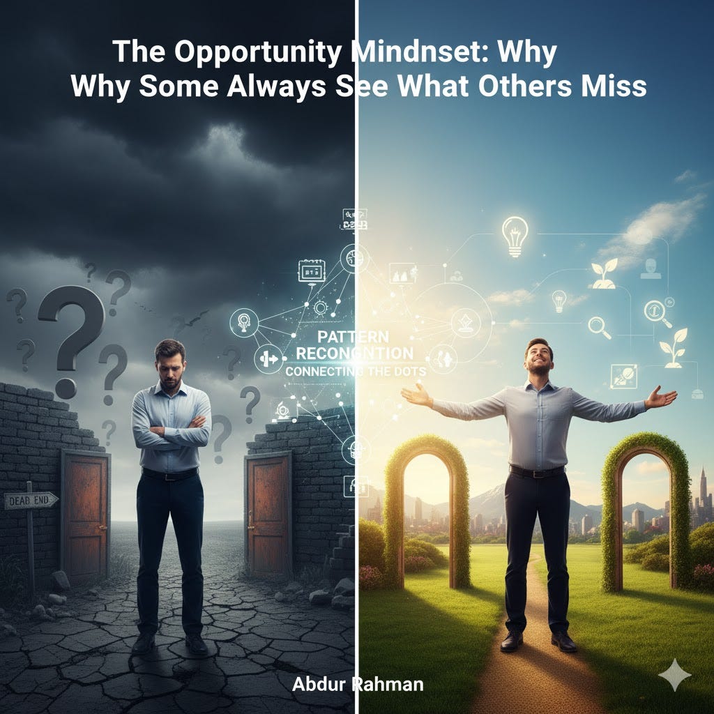 Why do some people always find opportunities? | by Nayel | Medium