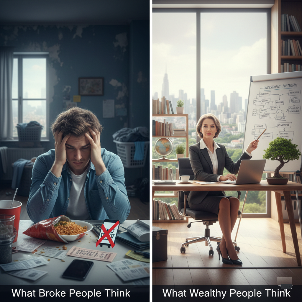 What Broke People Think… vs. What Wealthy People Think | by The Finance ...