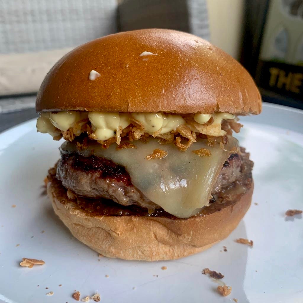 Truffle burger – DIY. Beef & Smoked Bacon Patty, Fig Jam… | by ...