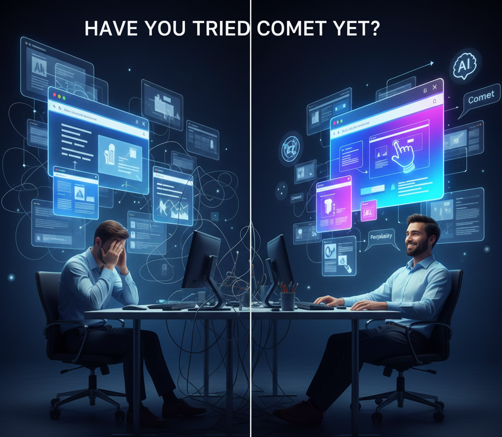 Have You Tried Comet Yet? The Browser That Finally Made AI Useful | by ...