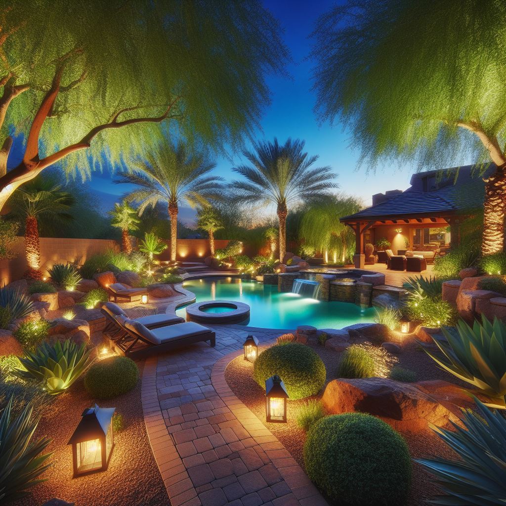 Landscape lighting Scottsdale Landscape Lighting: Unveil Your Backyard ...