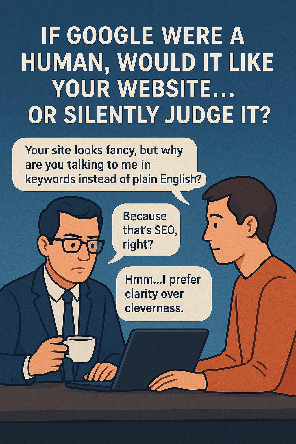 🧠 If Google Were a Human, How Would It Judge Your Website? | by ...