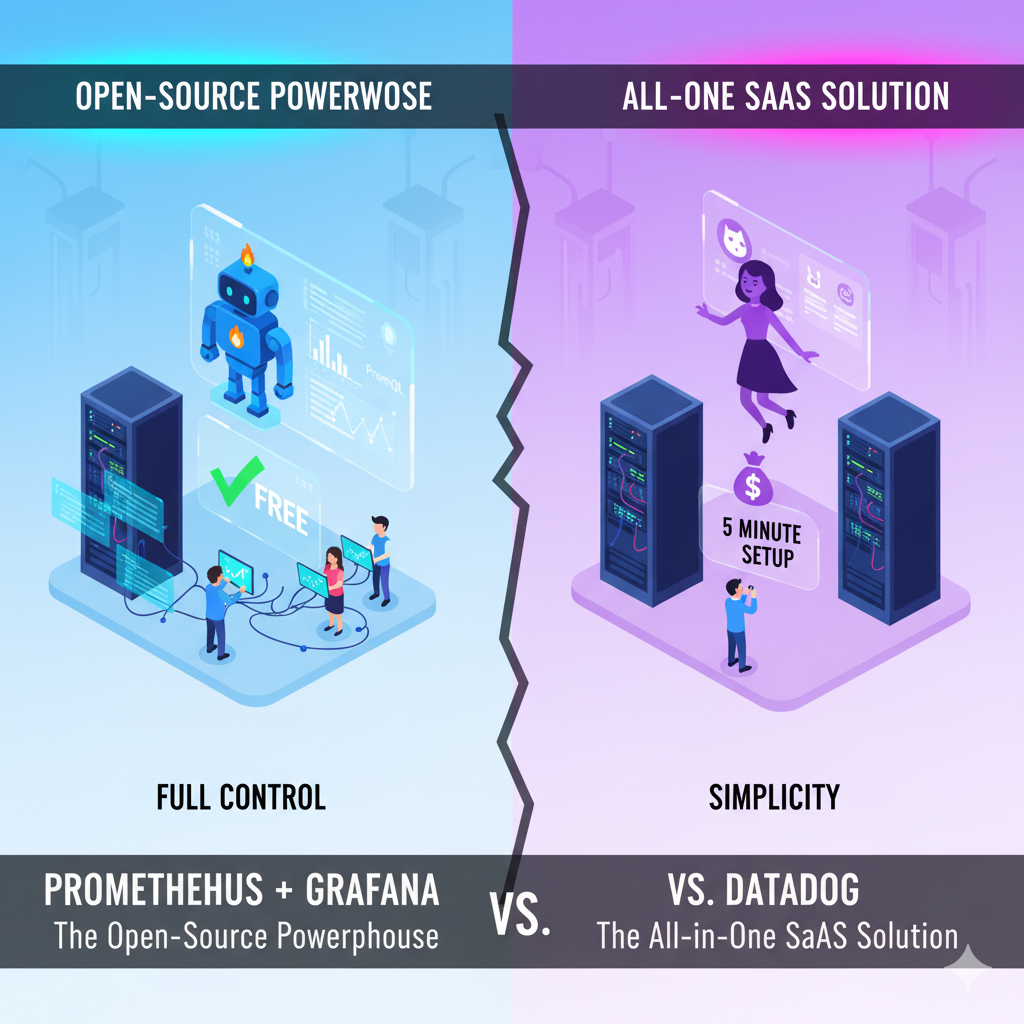 Prometheus + Grafana vs. Datadog: The Open-Source Powerhouse vs. The ...