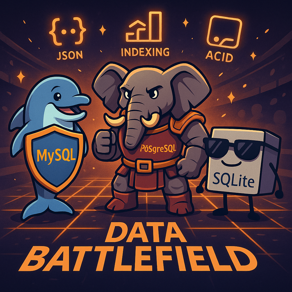 Sql Showdown Mysql Vs Postgresql Vs Sqlite—a Deep Dive Into Performance Acid Indexing And Json 9904