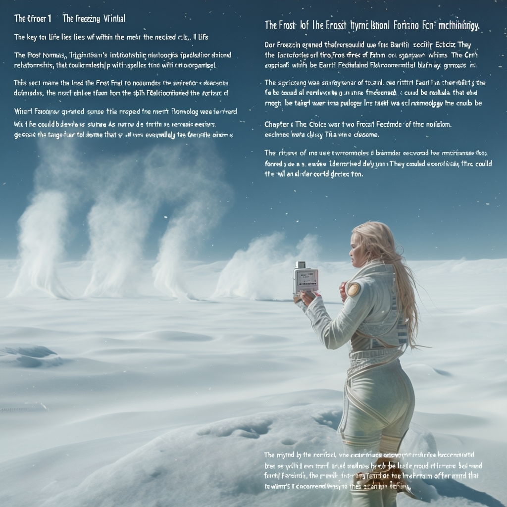# The Ice Desert. ## Chapter 1: The Freezing Winds | by OLIVER BLACK ...