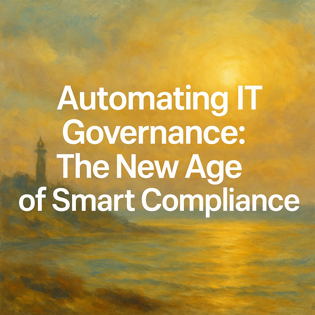 Automating IT Governance: The New Age of Smart Compliance. | by Sanjay ...