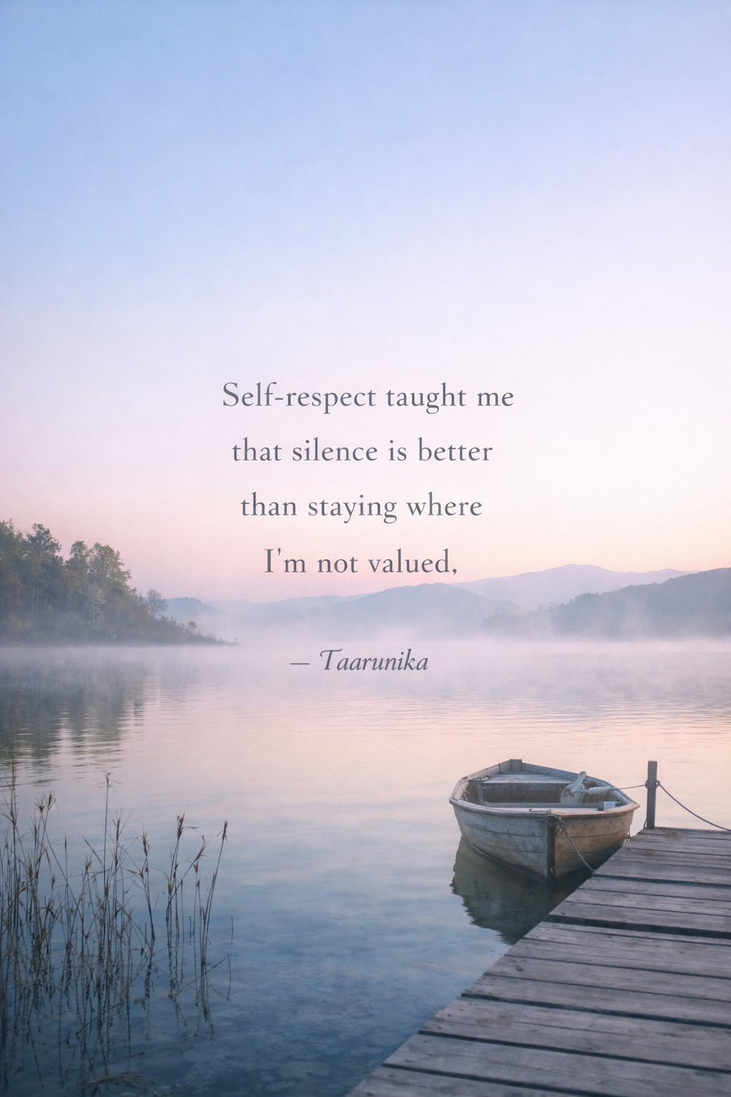 Quote There comes a moment when silence feels safer than staying. Not ...