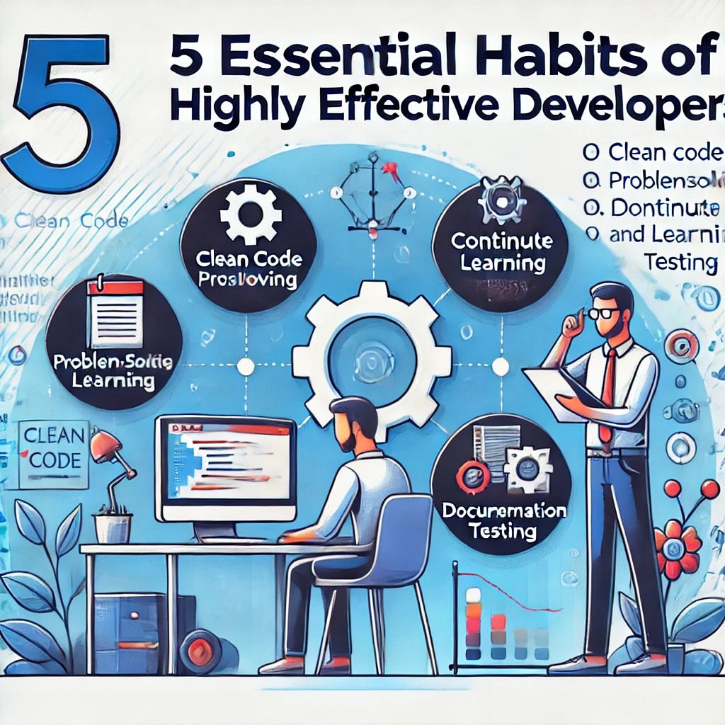5 Essential Habits of Highly Effective Developers | by Irene mmassy | Oct, 2024 | Medium