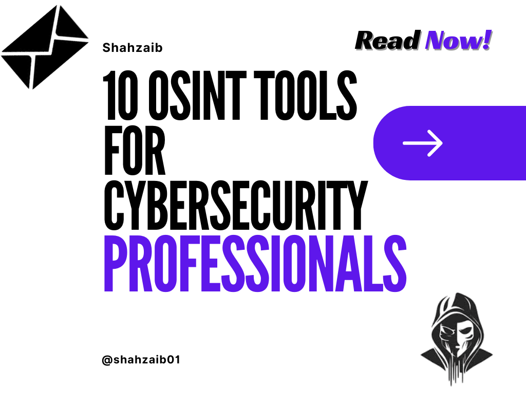10 Must-Know OSINT Tools for Cybersecurity Professionals | by Shahzaib ...