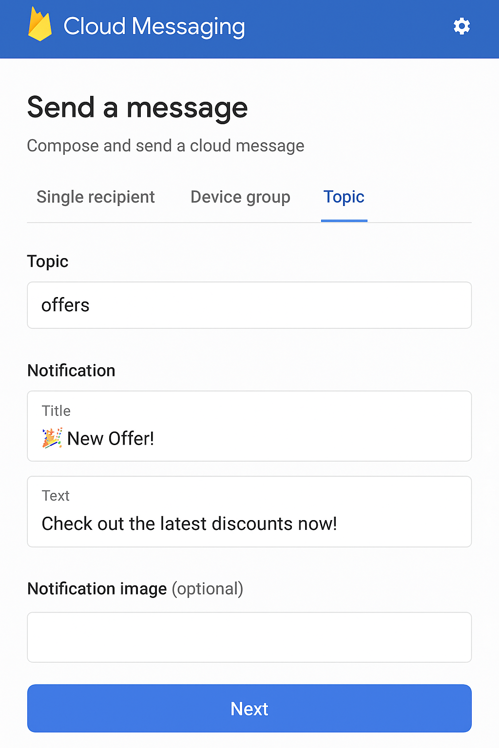 🔔 Topic-Based Push Notifications in Flutter for Android & iOS Using Firebase Cloud Messaging ...