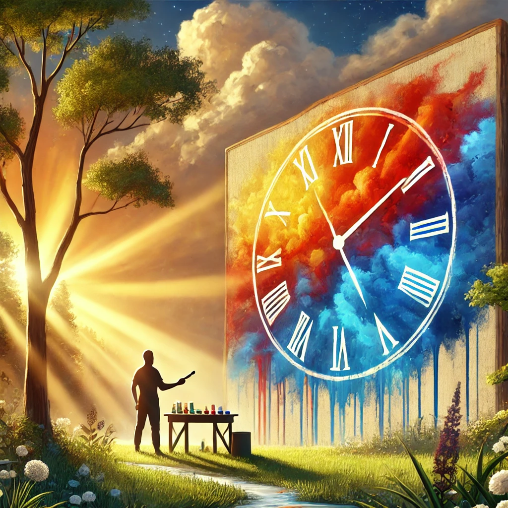 The Color of Time. Time as a Canvas | by Vineet Saxena | Medium