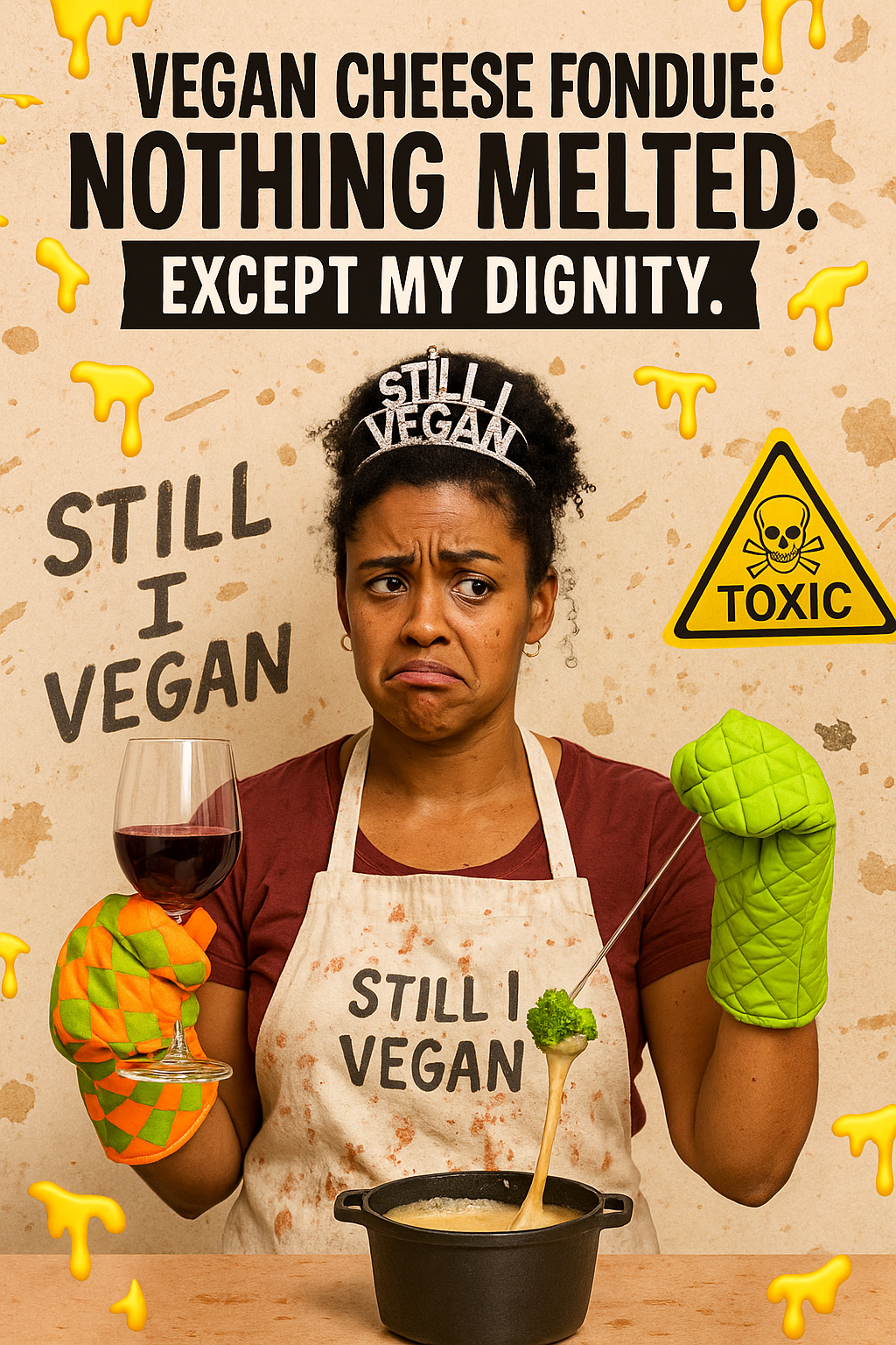 🧀 Vegan Cheese Fondue Gone Wrong: I Tried…And I Accidentally Summoned a ...