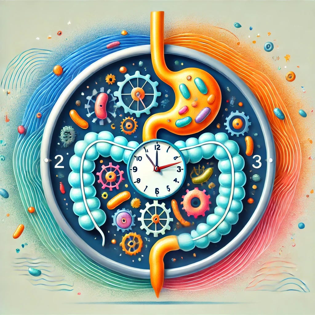 The Gut Clock: How Tiny Bacteria Help You Beat Stress by Staying in ...