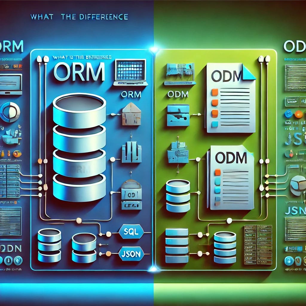 What is the Difference Between an ORM and an ODM? | by Tihomir Manushev | Dev Genius