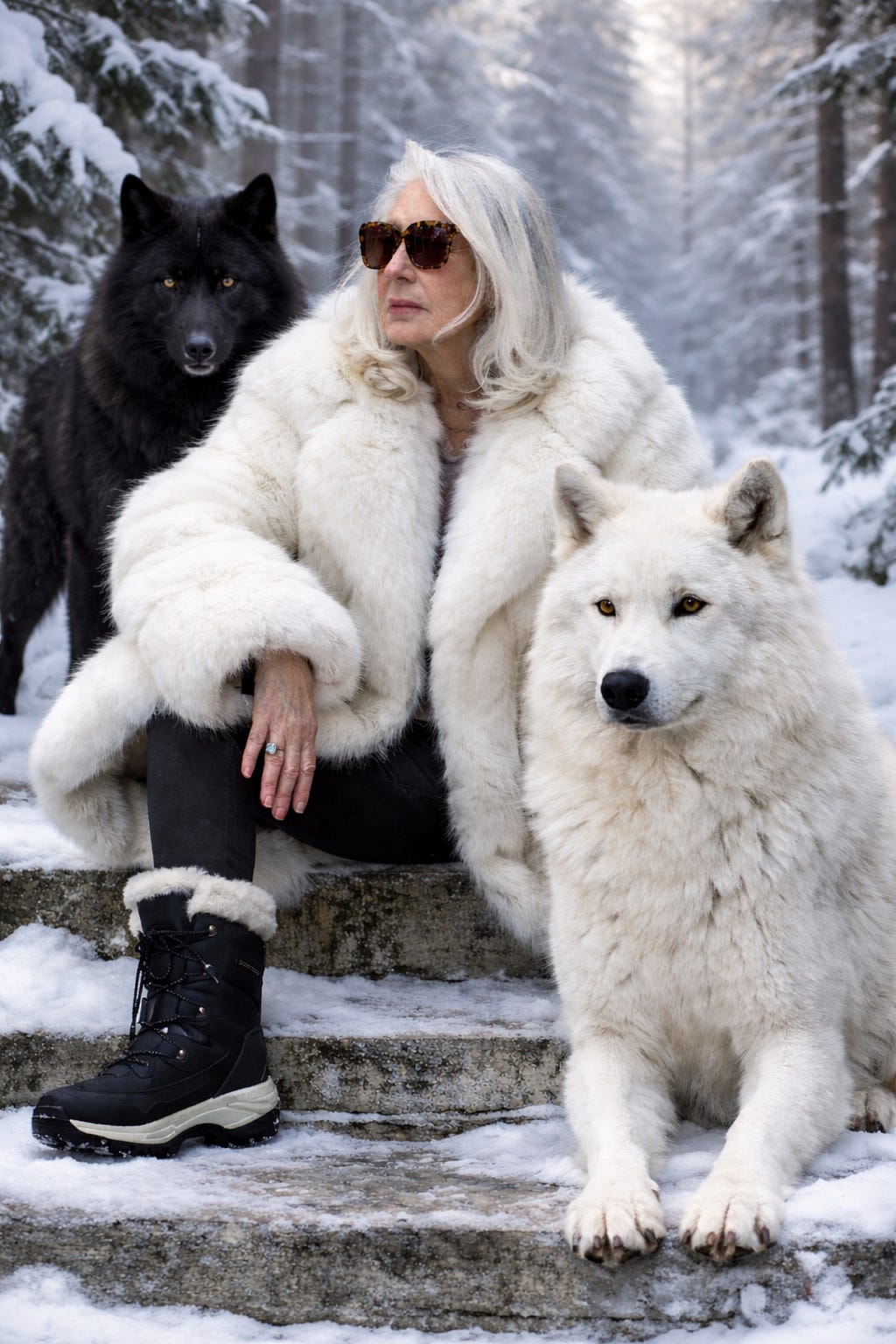 WOLF / WINTER. I was not raised by softness. | by Joy Jewett | Jan ...
