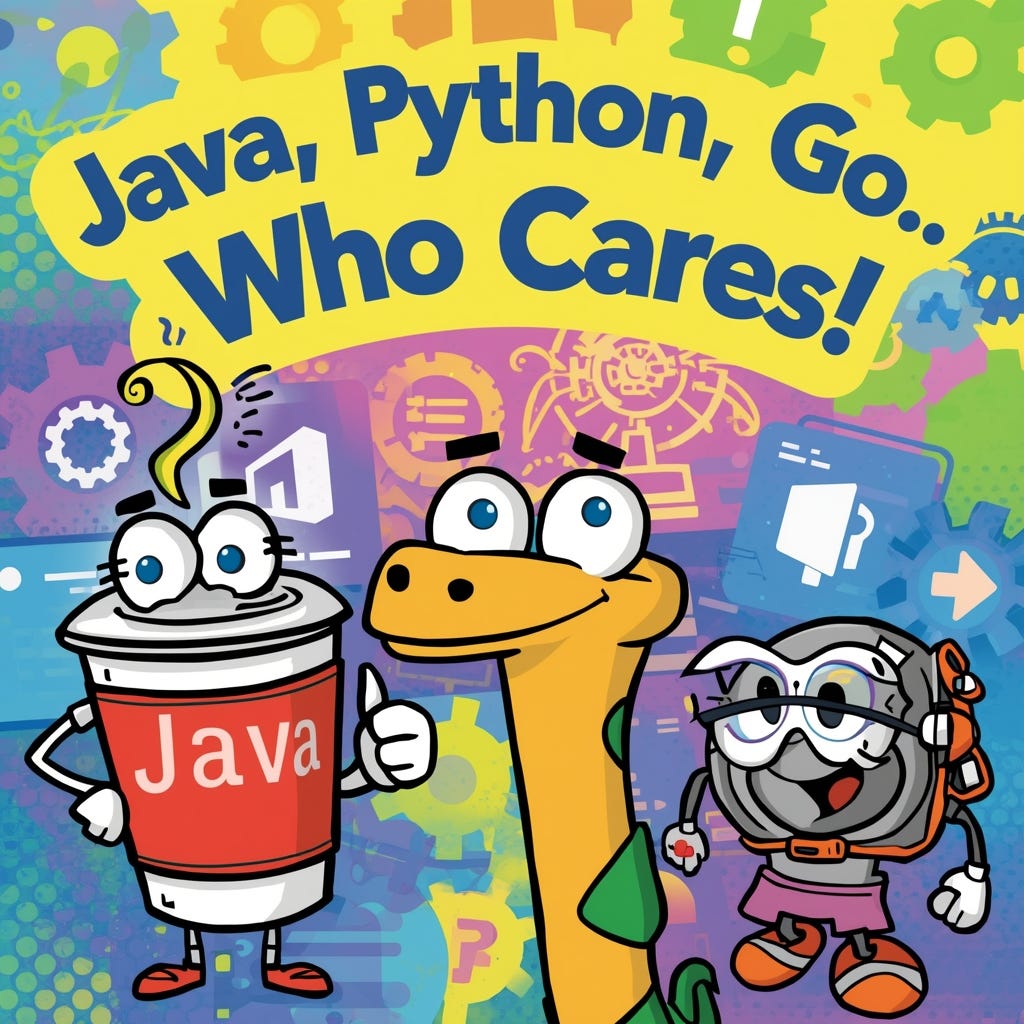 Java, Python, Go… Who Cares? 🔨. Let’s be honest. Most developers… | by ...