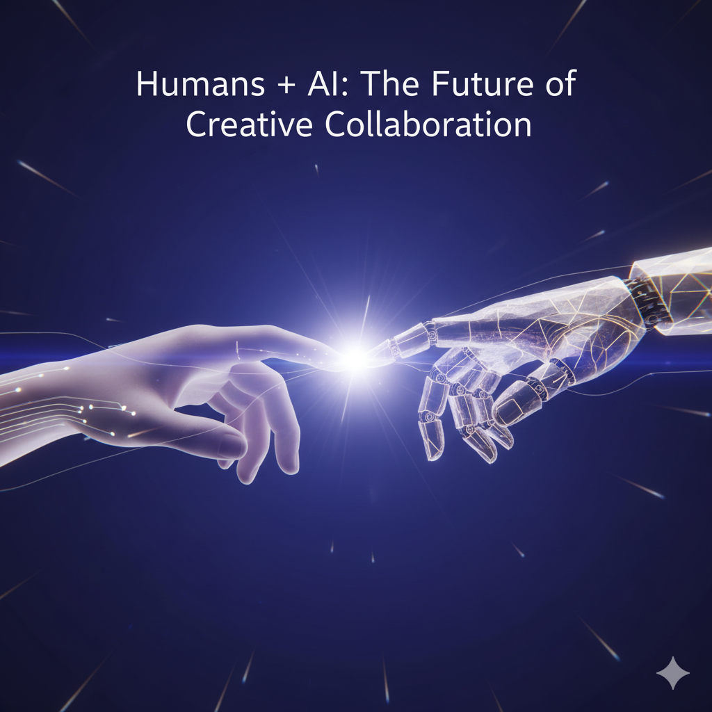 Humans + AI: The Future of Creative Collaboration | by Dharmendra ...