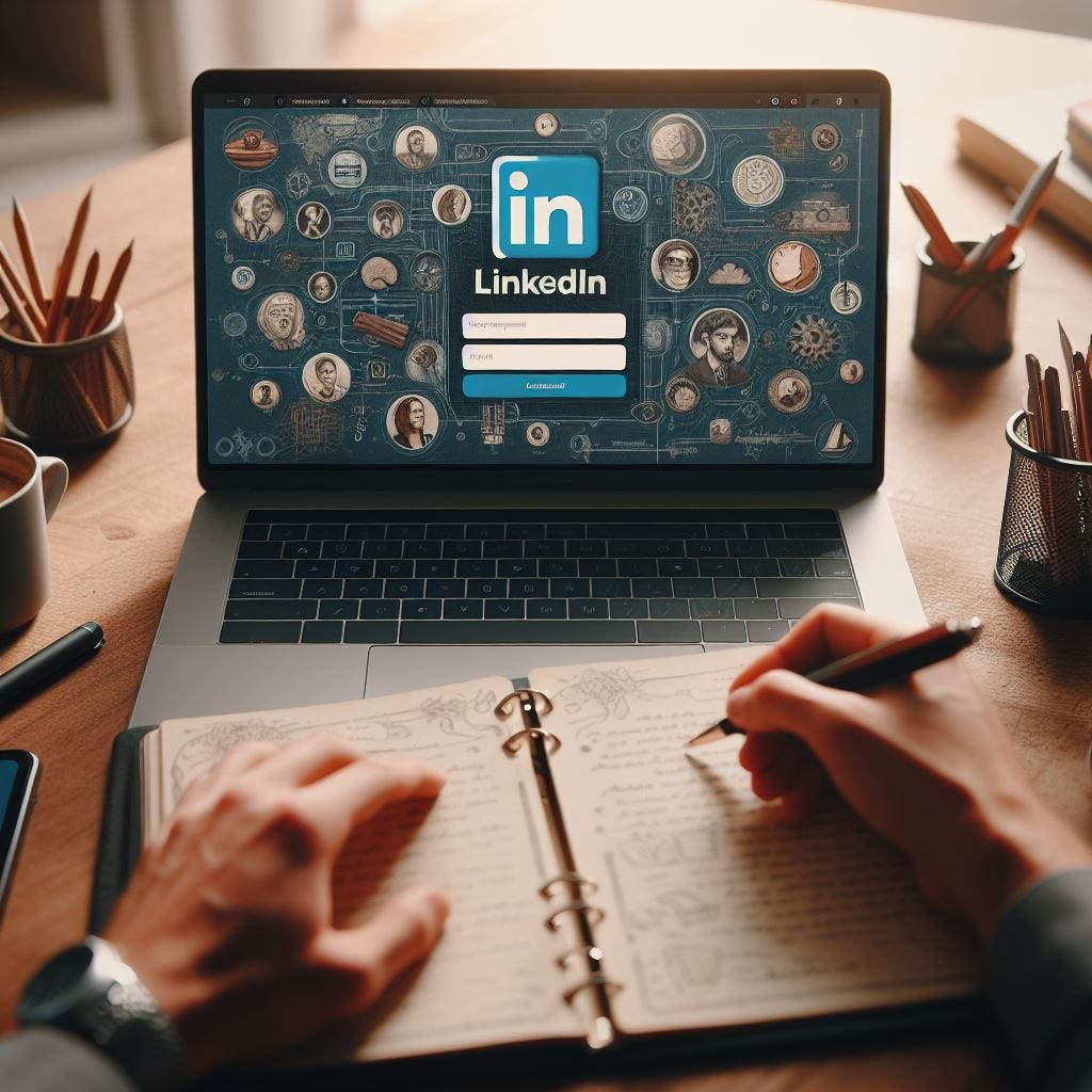 Why LinkedIn, for me, is more a journal than it is a marketing tool ...