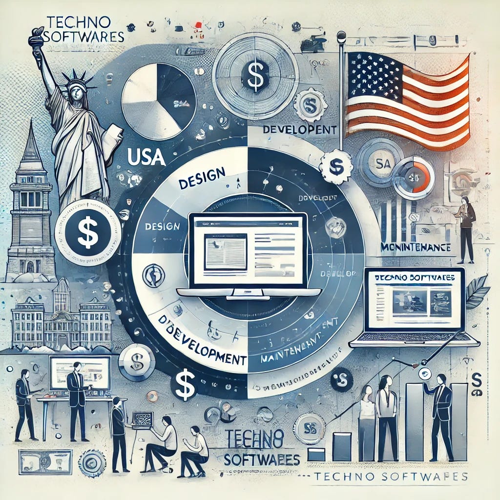 What is the Cost of Website Development in USA? | by Techno Softwares | Nov, 2024 | Medium