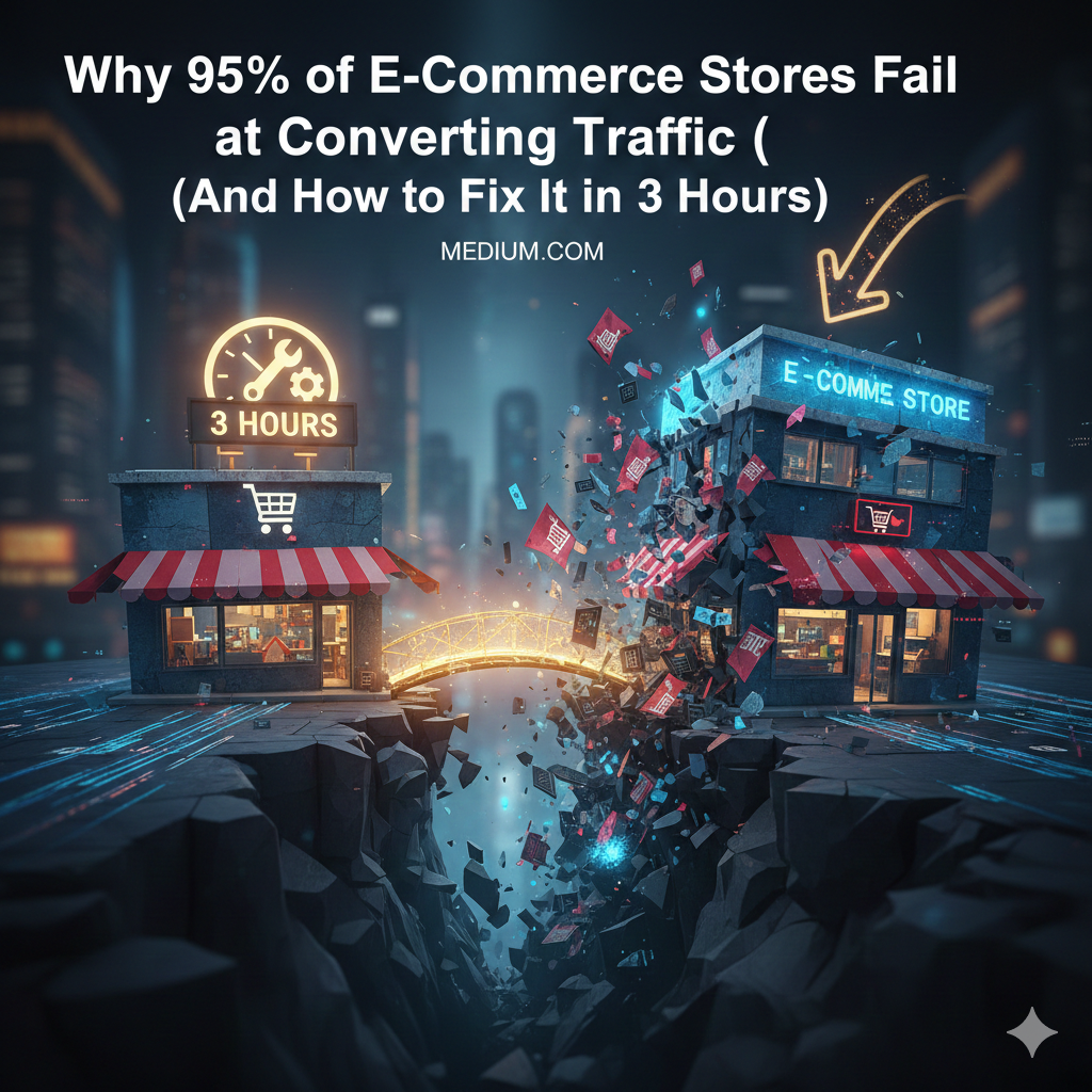 Why 95% of E-Commerce Stores Fail at Converting Traffic (And How to Fix ...