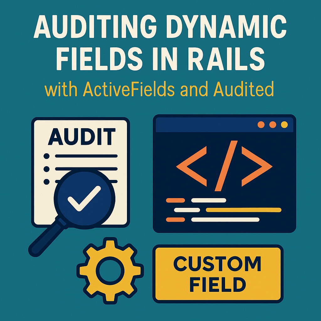 Auditing Dynamic Fields in Rails with ActiveFields and Audited | by YUVRAJ SINGH | May, 2025 ...