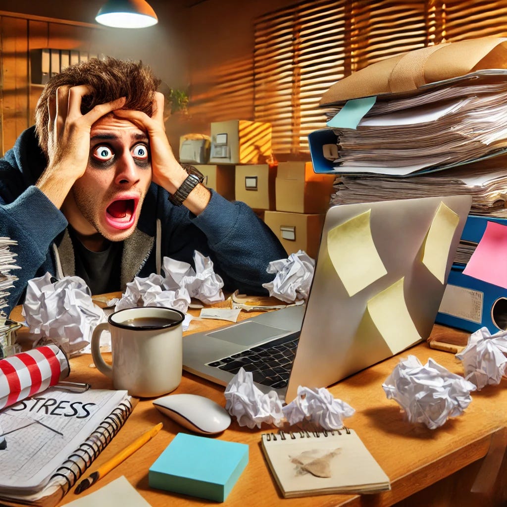 How to Manage Stress Like a Pro: Panic First, Plan Later | by Oliver ...