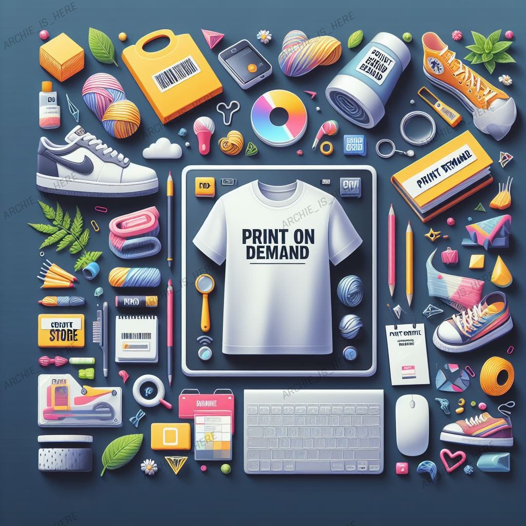 The Rise of Print on Demand (POD): A Revolution in Customized Merchandise | by Archie_is_here ...
