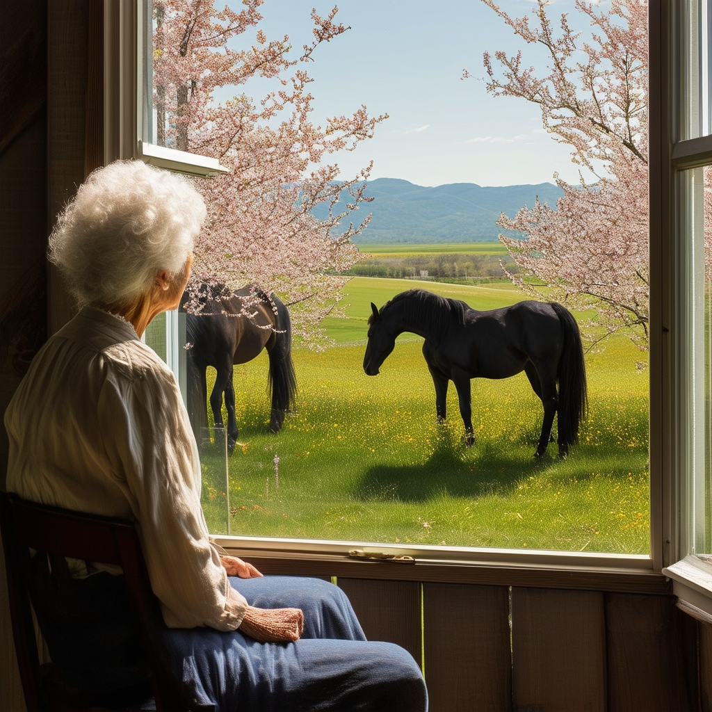 I was sent to interview 85 year old Frances Forbes today at her remote ...