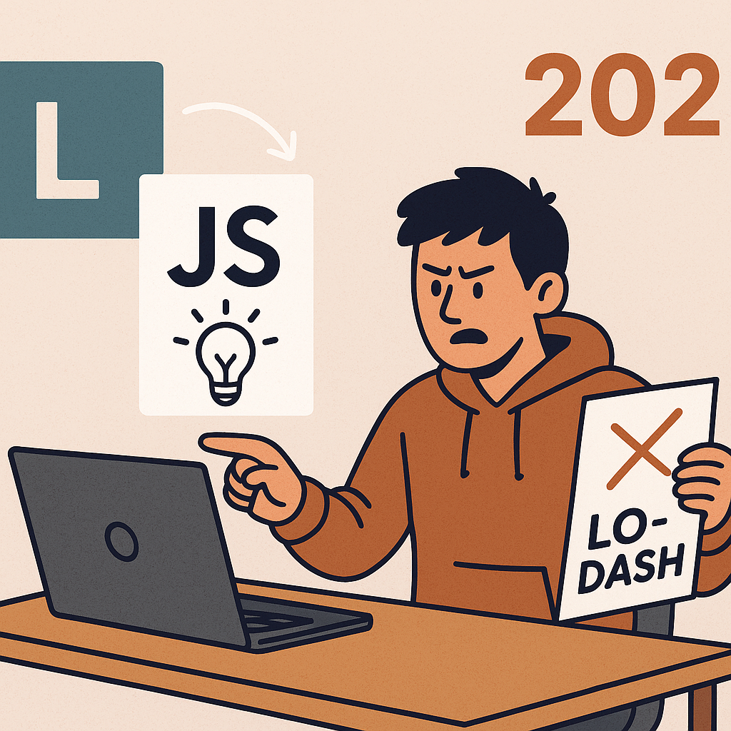 Why I Replaced Lodash with Native JavaScript in 2025 | by Julia S | Sep, 2025 | Stackademic