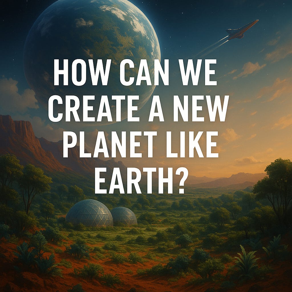 How Can We Create a New Planet Like Earth? | by Lucky1111 | Medium