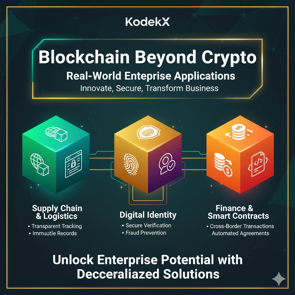 Blockchain Beyond Crypto: Real-World Enterprise Applications ...