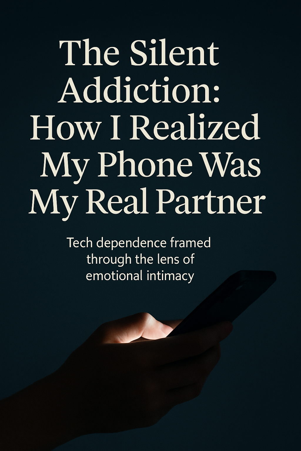 The Silent Addiction: How I Realized My Phone Was My Real Partner | by ...