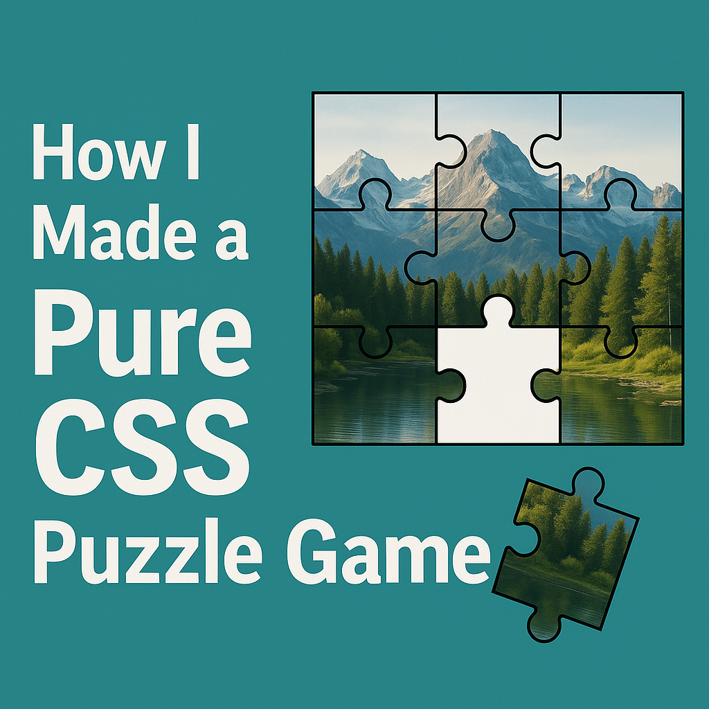 How I Made a Pure CSS Puzzle Game 🎮 | by Er Raj Aryan | Sep, 2025 | Medium