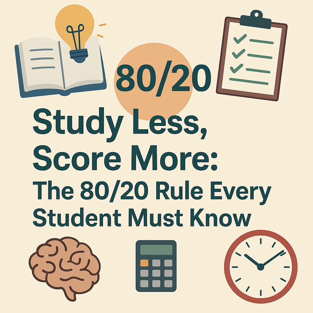 Study Less, Score More: The 80/20 Rule Every Student Must Know | by ...