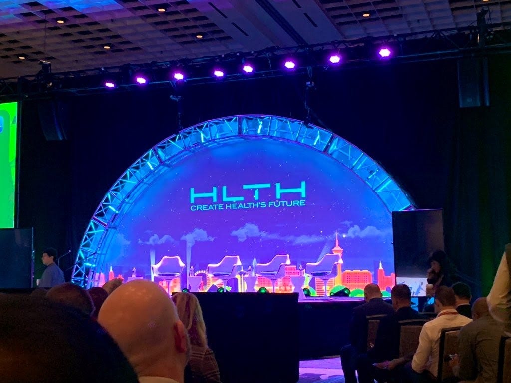 HLTH Conference 2019. HLTH (pronounced ‘Health’) is one of… | by AXA ...