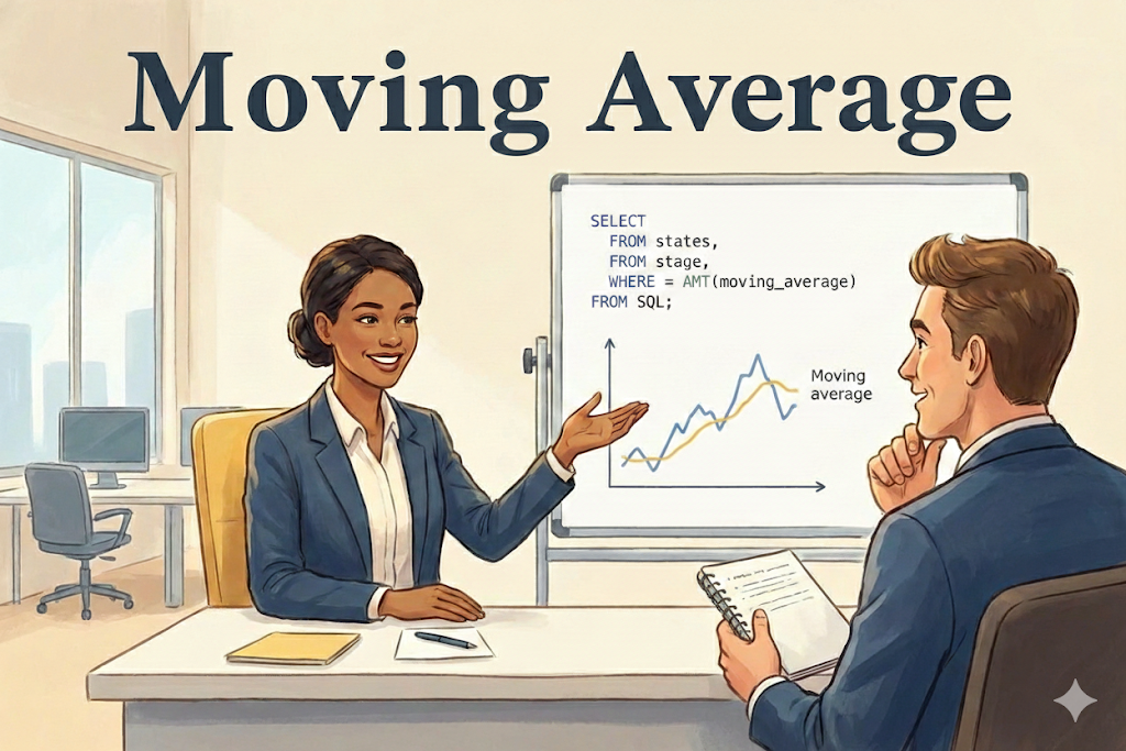 Moving Averages in SQL for Data Science Interview | Medium