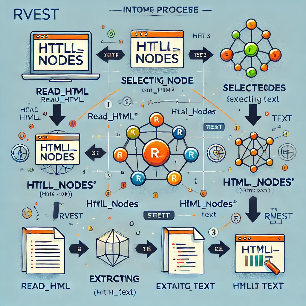 Select Nodes from an HTML Document — html_nodes — rvest | by Abhijat Sarari | AI Innovator From ...