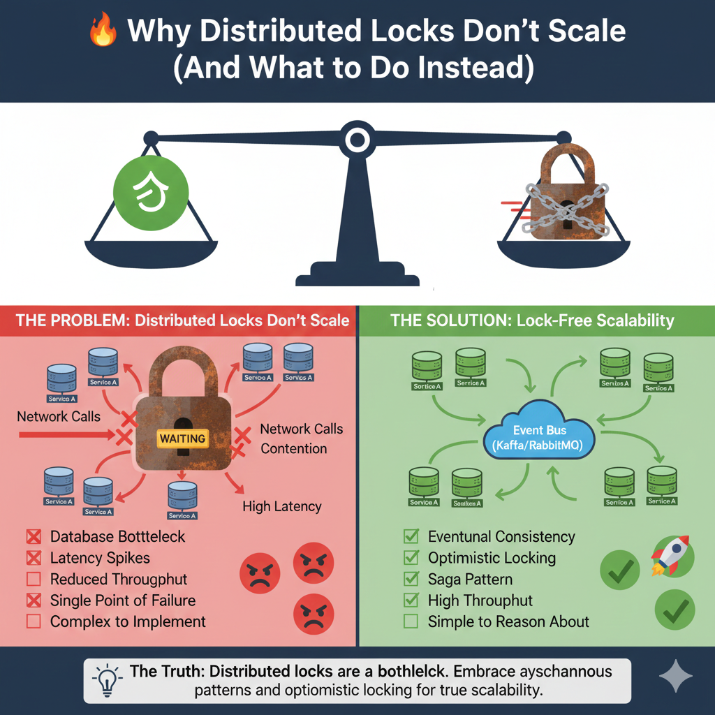 🔥 Why Distributed Locks Don’t Scale (And What to Do Instead) | by ...